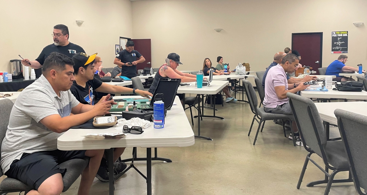 Gun Cleaning Class, 3/24/2024 Sign Up Here